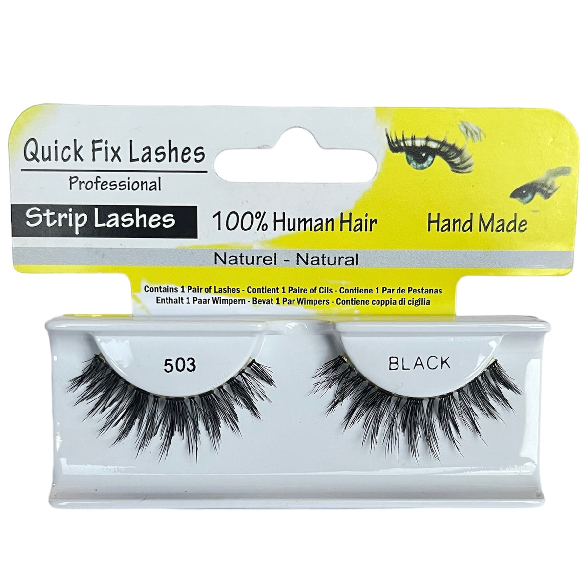 Quick Fix Strip Lashes - 503 Black – Theresia Cosmetics