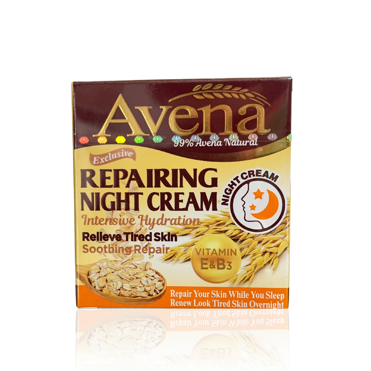 Wokali Avena Repairing Night Cream – Theresia Cosmetics