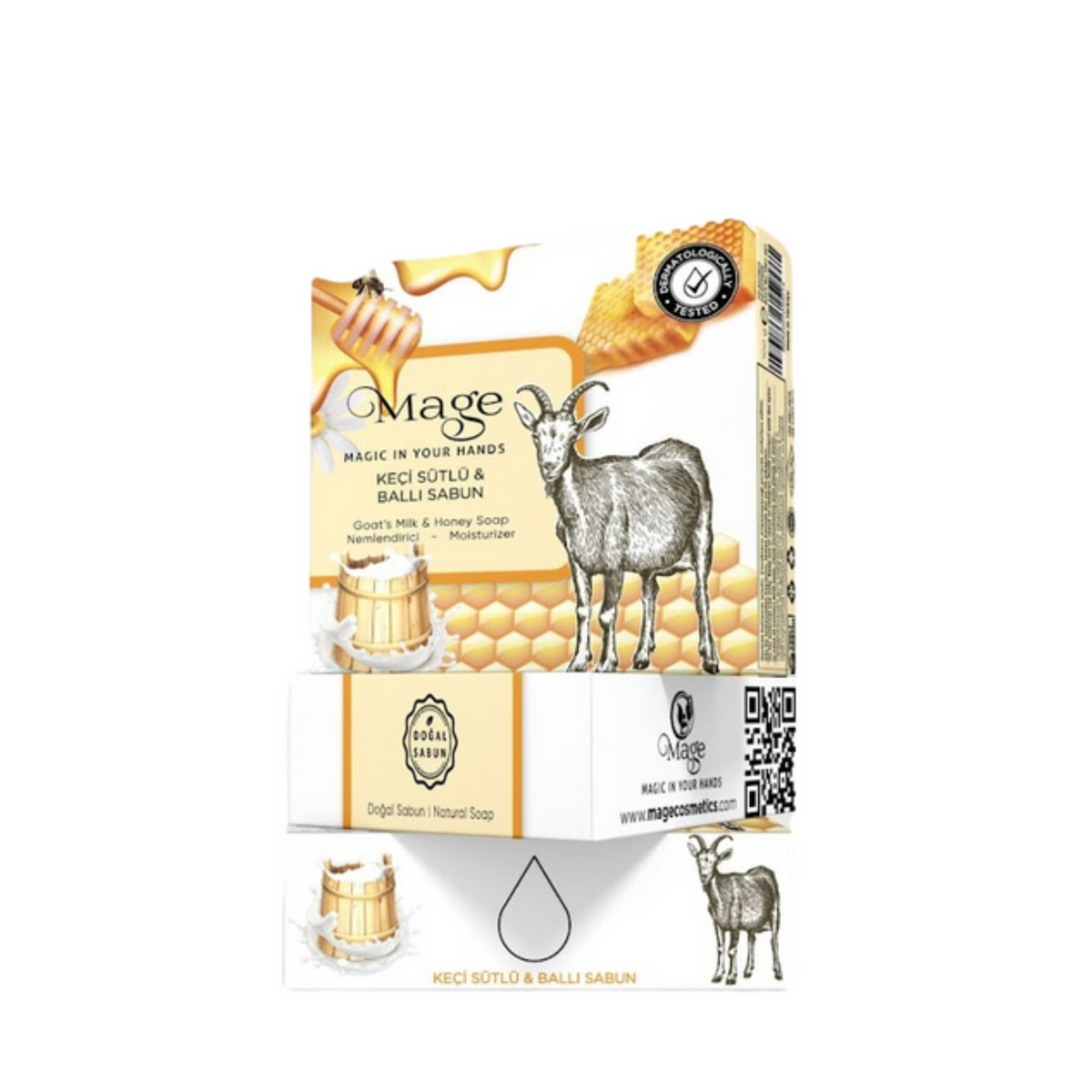 Mage Natural Goat Milk Soap 100 GR – Theresia Cosmetics