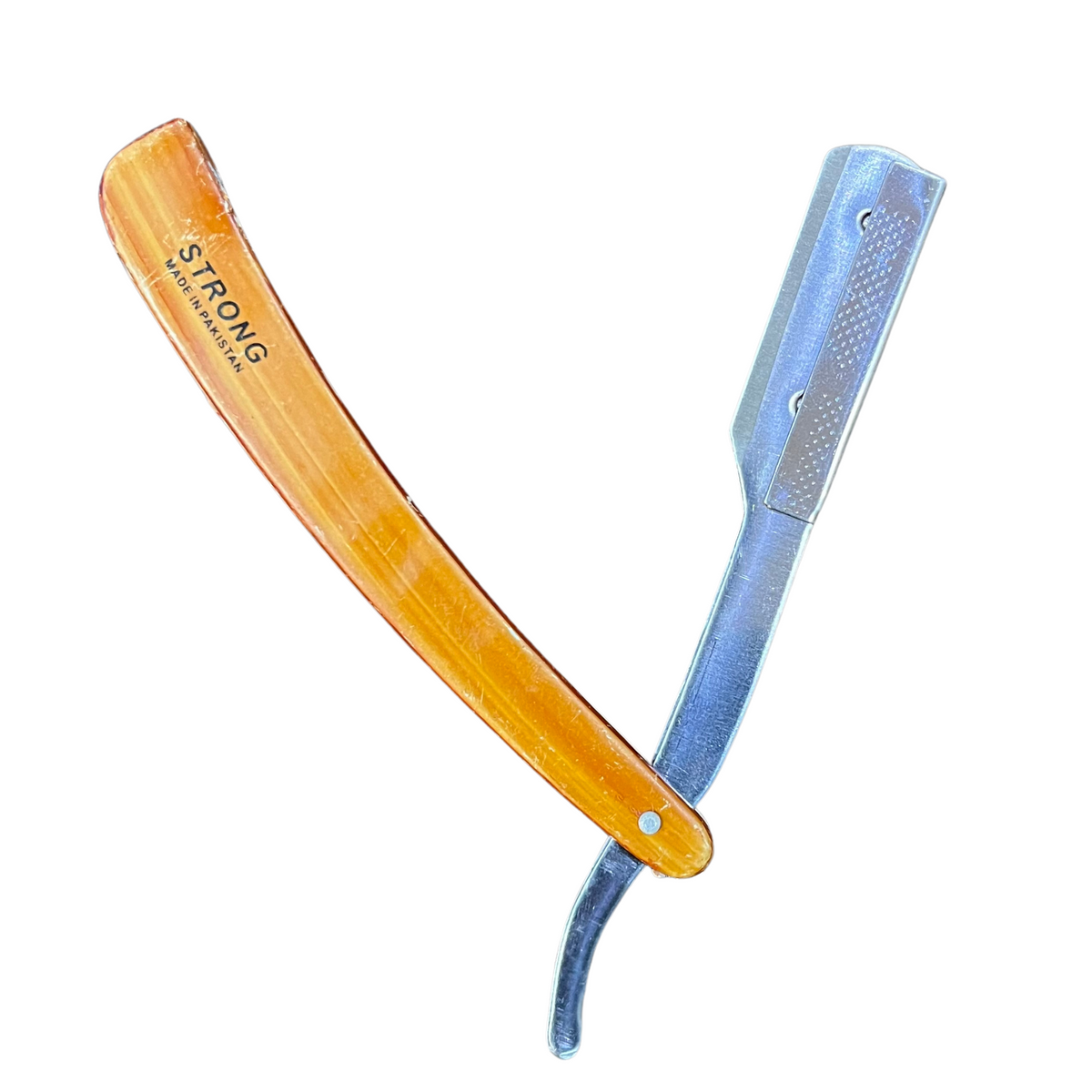 Strong Barber Razor - Wooden – Theresia Cosmetics